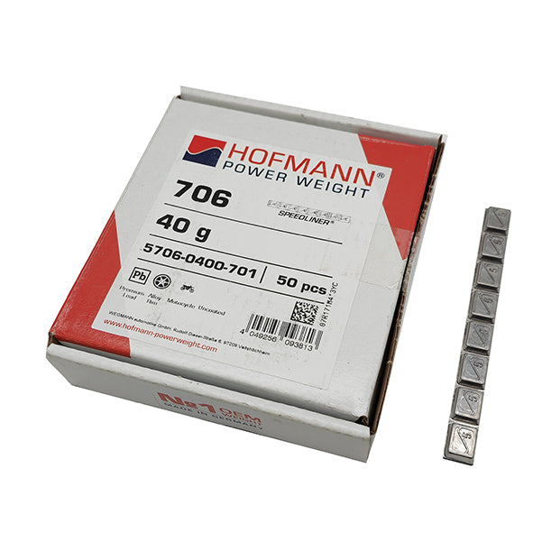 PROVULKA : ELMC0002 - Masse adhésive en Plomb (8x5g) pour l'équilibrage ...