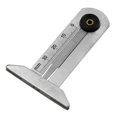 PROVULKA : GFJU0003 - Jauge de profondeur en acier pour mesurer l'usure ...